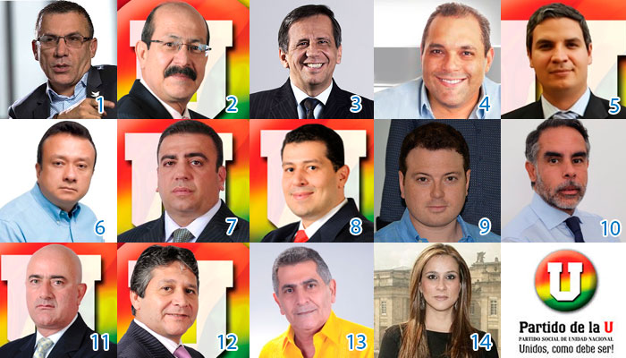 Estos son los rostros de los nuevos senadores de Colombia