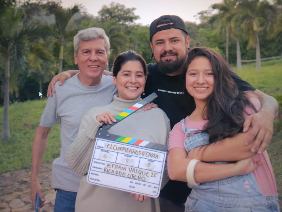 Efraín Vásquez, productor de cine, un sueño cumplido