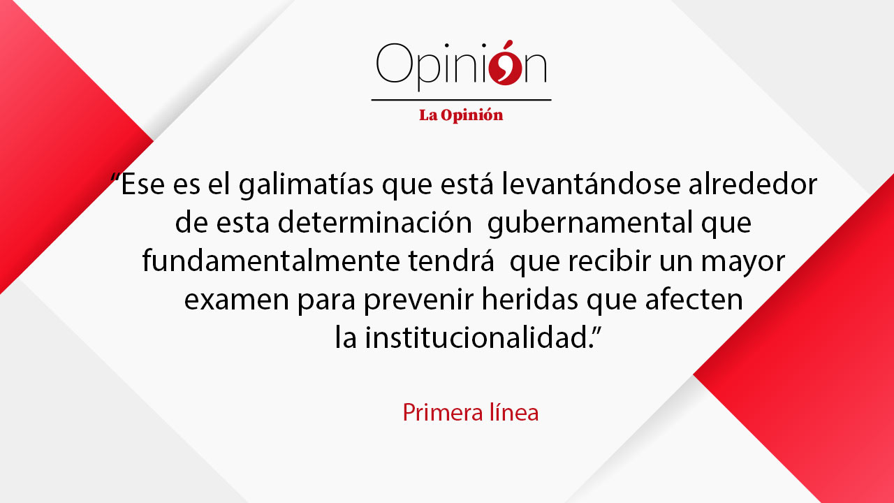 Primera línea