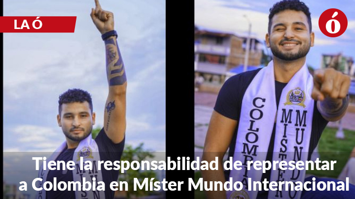 Un ocañero, Míster Mundo Colombia