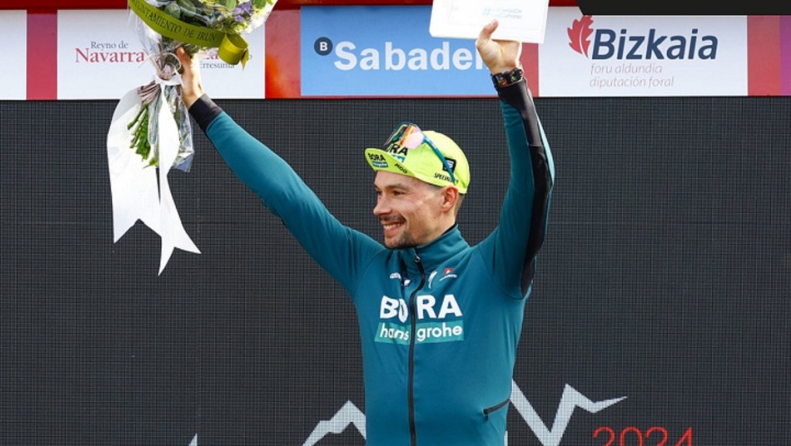 Primoz Roglic, primer líder de la Vuelta al País Vasco 2024