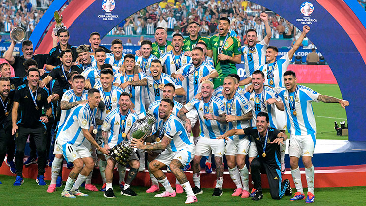 El cuadro de honor de la Copa América 2024
