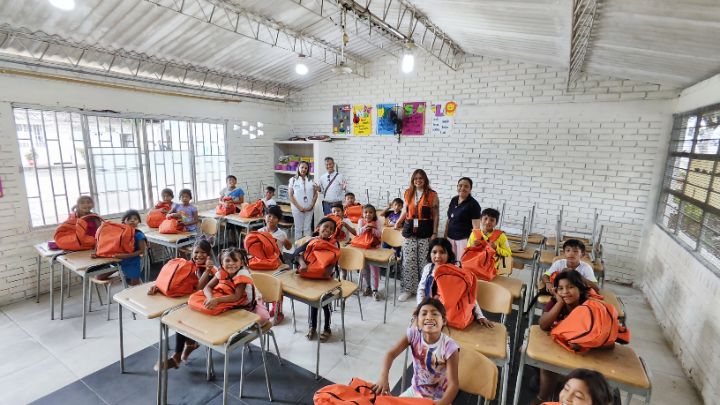 Niños yukpa recibieron útiles escolares en Cúcuta