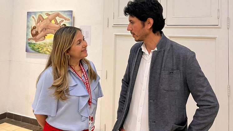 El artista de Chinácota que expone en la Quinta Teresa de Cúcuta