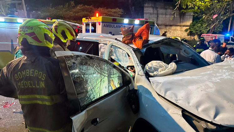 Caravana del precandidato Daniel Palacios pasó un susto en Medellín ...
