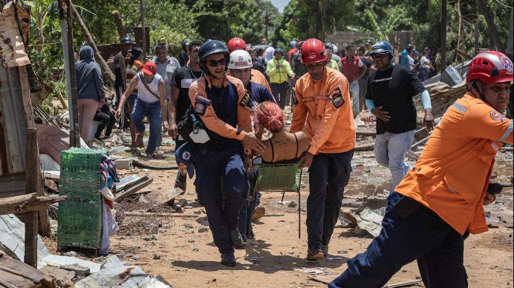 Tragedia en Venezuela: explosión en fábrica de fuegos artificiales dejó ...
