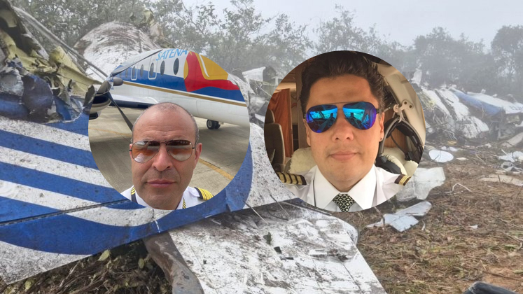 Los dos capitanes con miles de horas de vuelo al mando del avión de ...