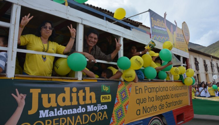 Judith Maldonado llegó con su ‘Caravana’ a Pamplona