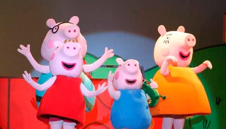 La cerdita más famosa de la TV llega a Colombia