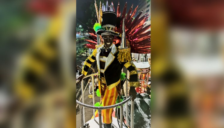 Camilo Zamora, el bailarín colombiano se robó el show en el Carnaval de Río