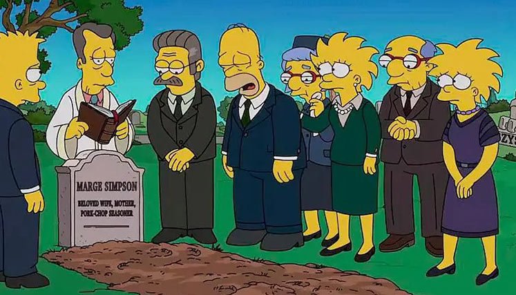 ¿Marge muere en el final de Los Simpson? El episodio que dejó a los ...