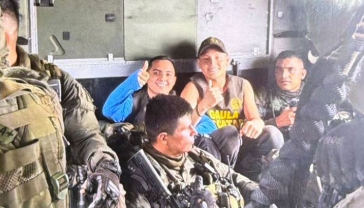 Es rescatado Miguel Ayala, hijo de Giovanny Ayala