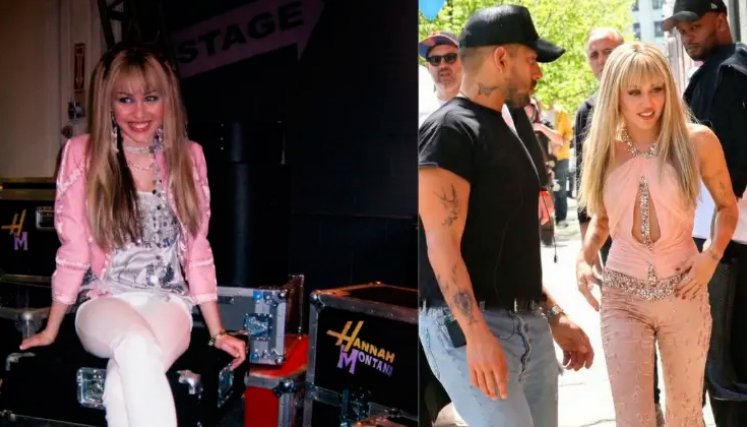 ¿Hannah Montana regresa? Miley Cyrus fue vista con su icónica peluca rubia
