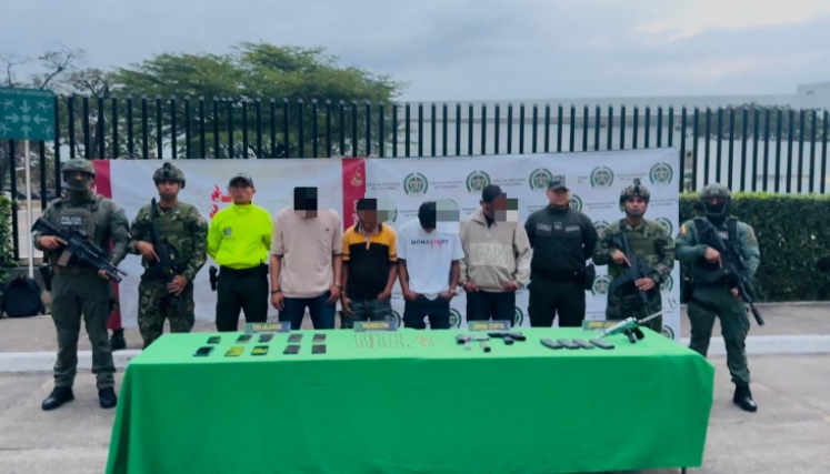 Capturan a cuatro presuntos integrantes del frente 33 de las ...