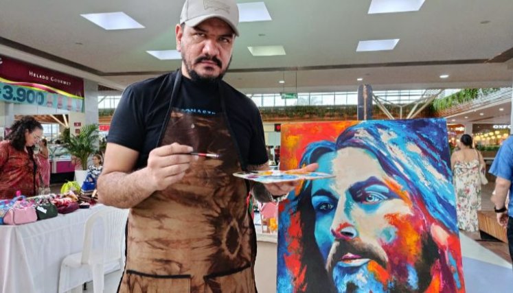 Fabián Camacho, el privado de libertad que ha pintado más de 100 ...